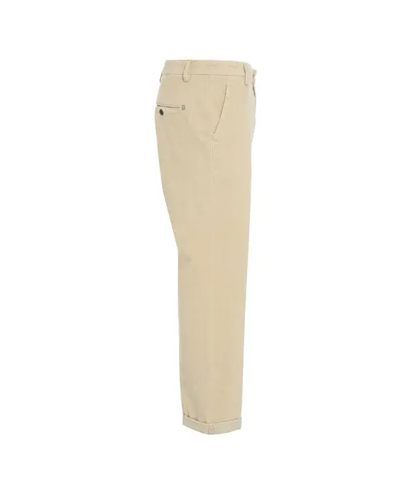 DONDUP Tailored Trousers With Logo Detail