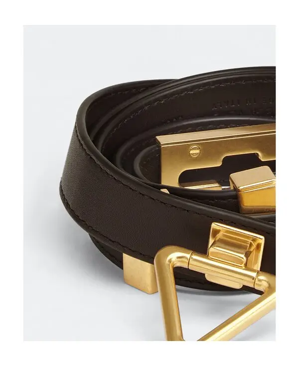 Bottega Veneta Triangle Buckle Belt