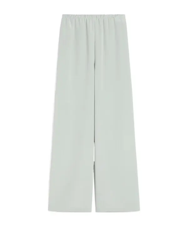 Max Mara Wide-leg Cut Palazzo Pants - Light Green