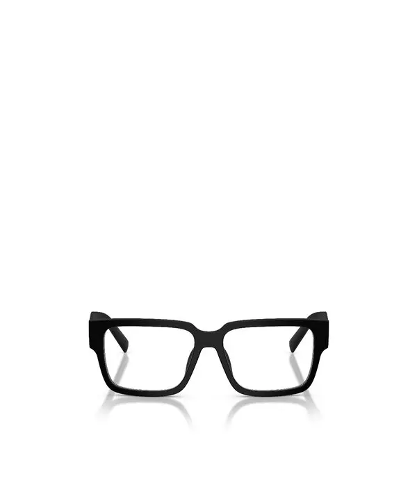 Prada Rectangle Frame Eyeglasses - Black