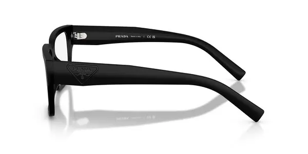 Prada Rectangle Frame Eyeglasses - Black