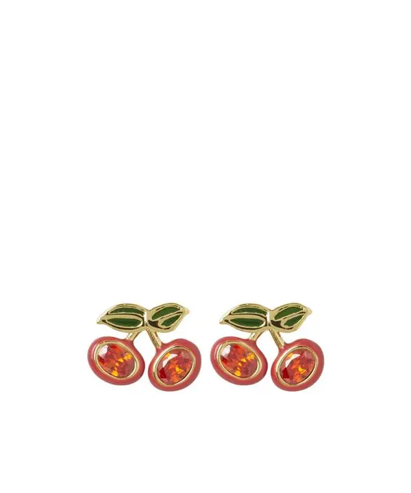 COACH Cherry Motif Stud Earrings