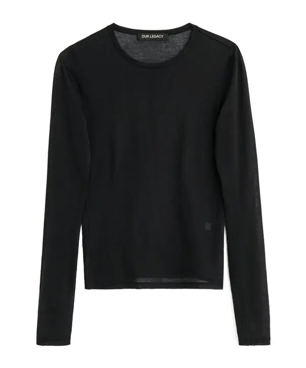 Our Legacy Super Slim Long-sleeve Knitted Top