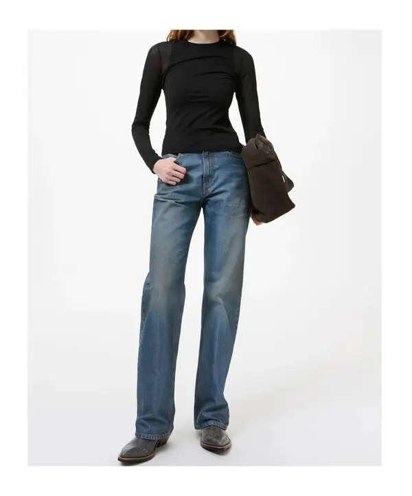 Our Legacy Super Slim Long-sleeve Knitted Top