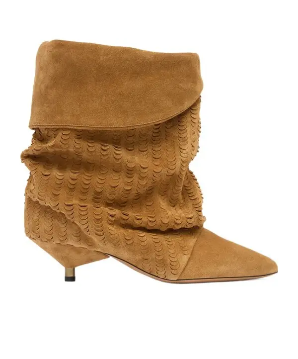 Isabel Marant Étoile Edrik Ankle Boots - Cognac