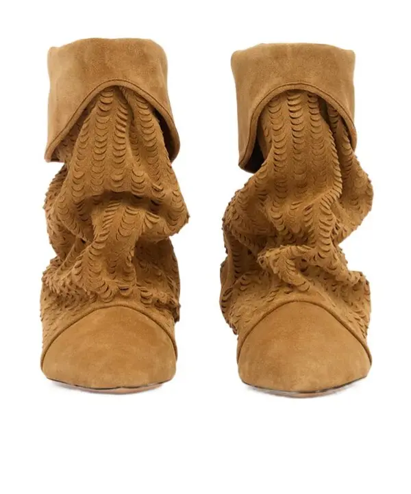 Isabel Marant Étoile Edrik Ankle Boots - Cognac