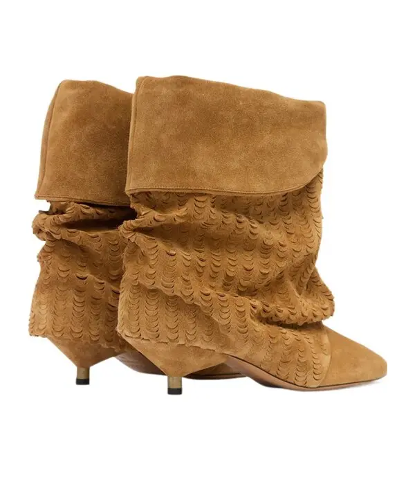 Isabel Marant Étoile Edrik Ankle Boots - Cognac