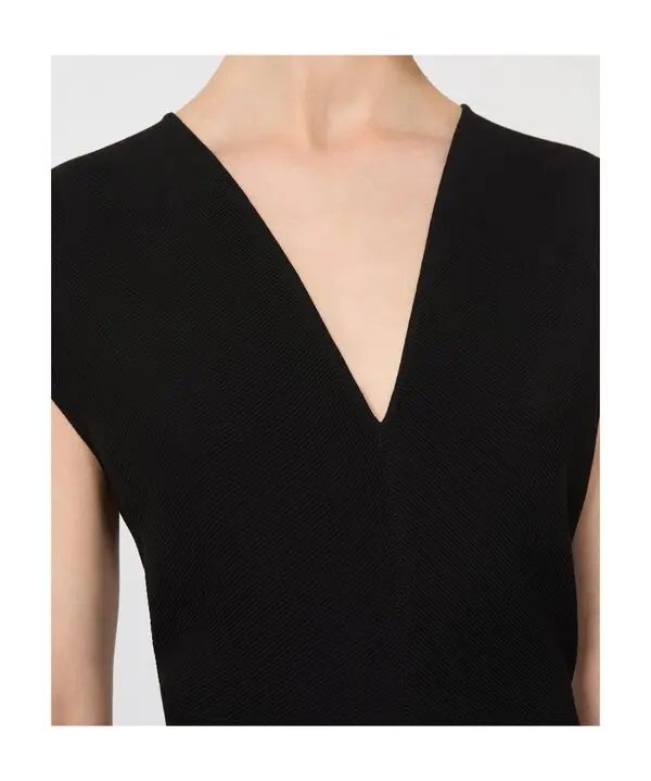 Sportmax V-neck Sleeveless Maxi Dress