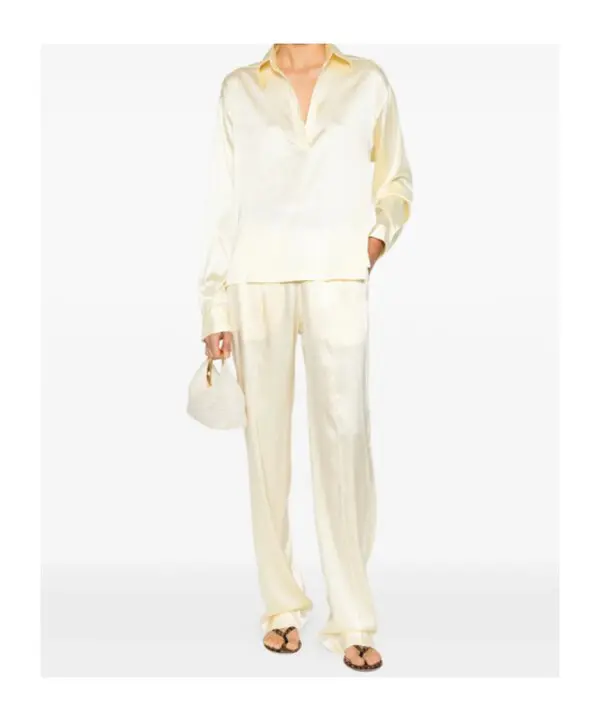 TOM FORD V-neck Long Sleeve Top - Ycm