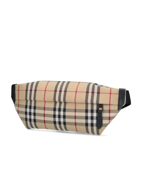 Burberry Checked Zipped Belt Bag