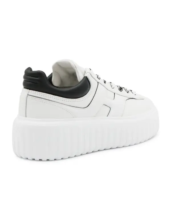 Hogan H-stripe Low-top Sneakers - White