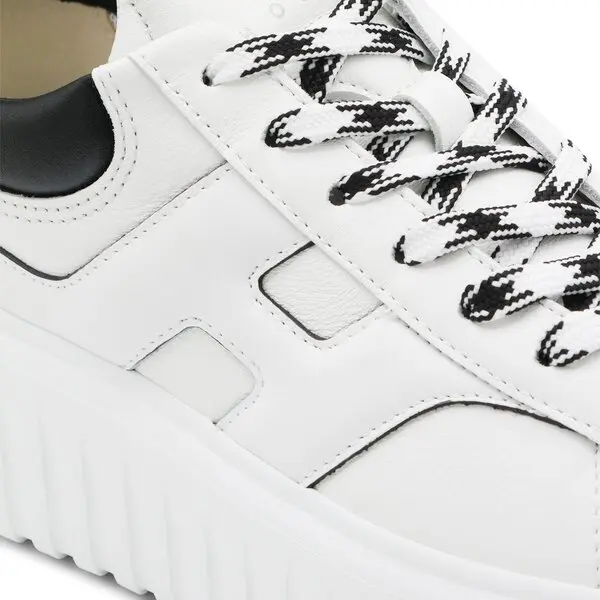 Hogan H-stripe Low-top Sneakers - White