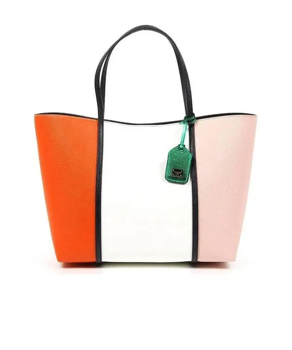 Dolce & Gabbana Multicolored Logo Detail Tote - Multicolor