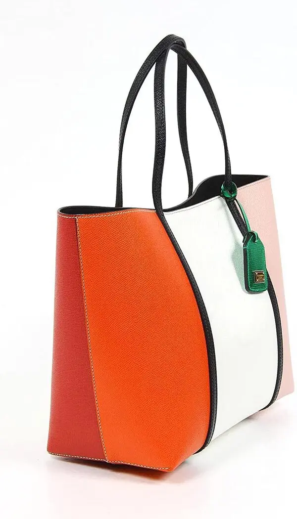 Dolce & Gabbana Multicolored Logo Detail Tote - Multicolor