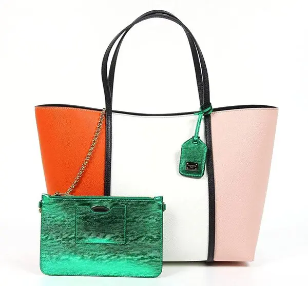 Dolce & Gabbana Multicolored Logo Detail Tote - Multicolor