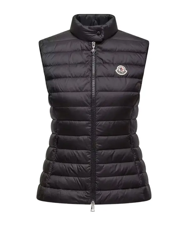 Moncler Igens Zip-up Padded Gilet - Black