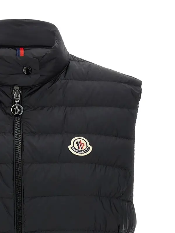 Moncler Igens Zip-up Padded Gilet - Black