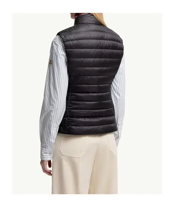 Moncler Igens Zip-up Padded Gilet - Black