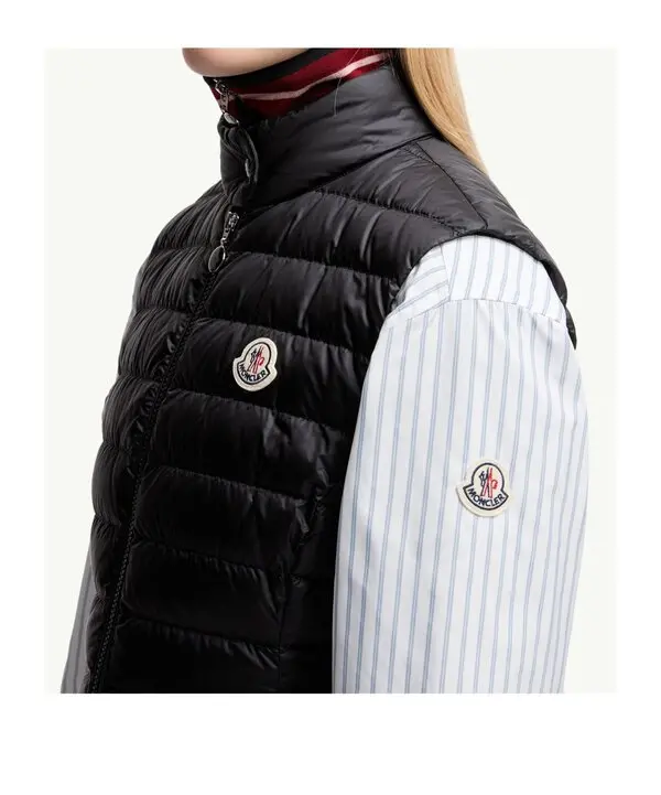 Moncler Igens Zip-up Padded Gilet - Black