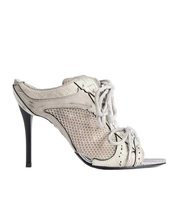 Balenciaga Stapler Heeled Sandals