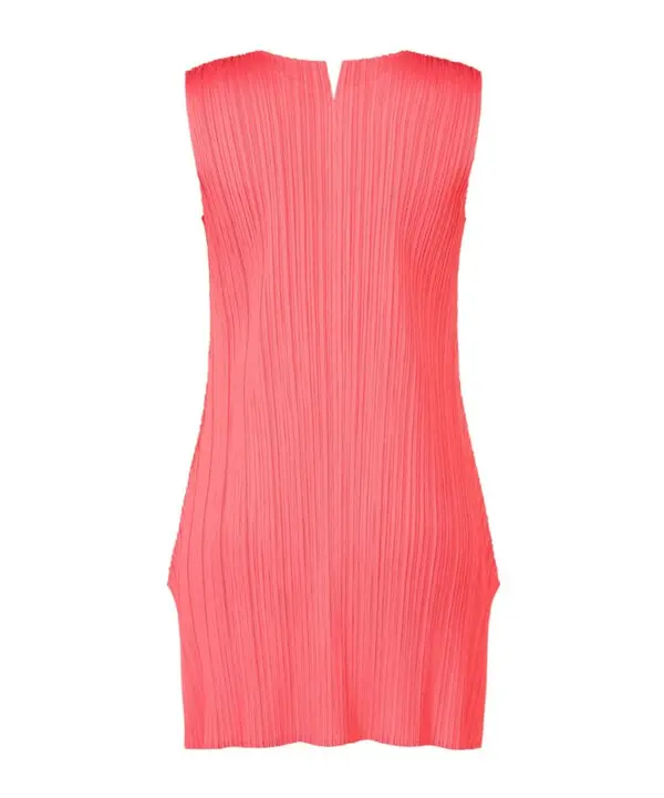 PLEATS PLEASE BY ISSEY MIYAKE Sleeveless Pleated Dress