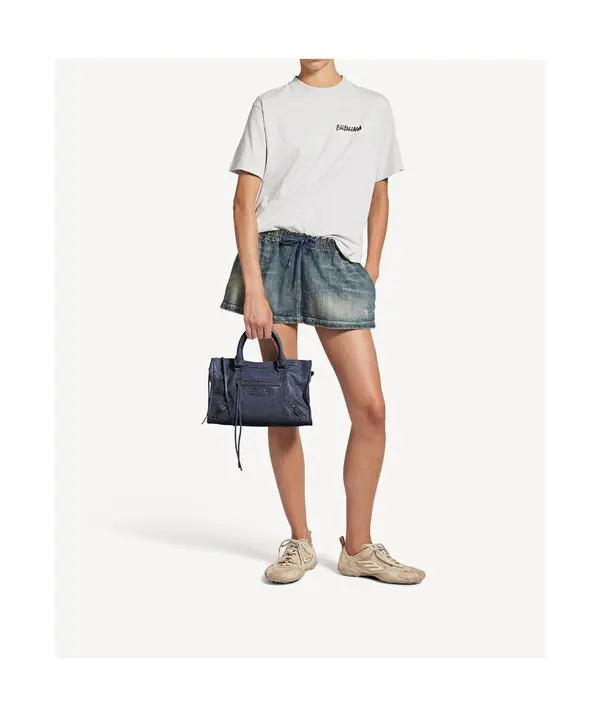 Balenciaga Le City Small Shoulder Bag - Black