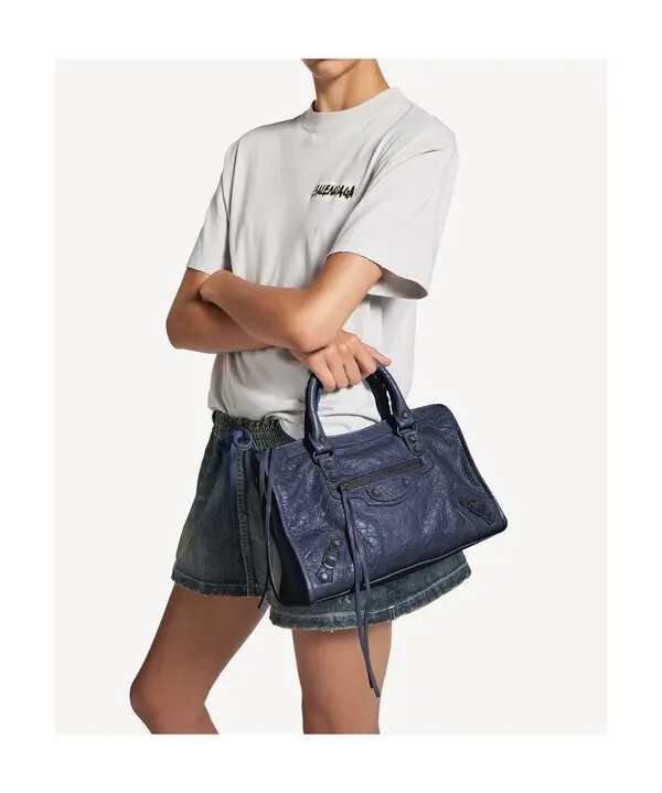 Balenciaga Le City Small Shoulder Bag - Black