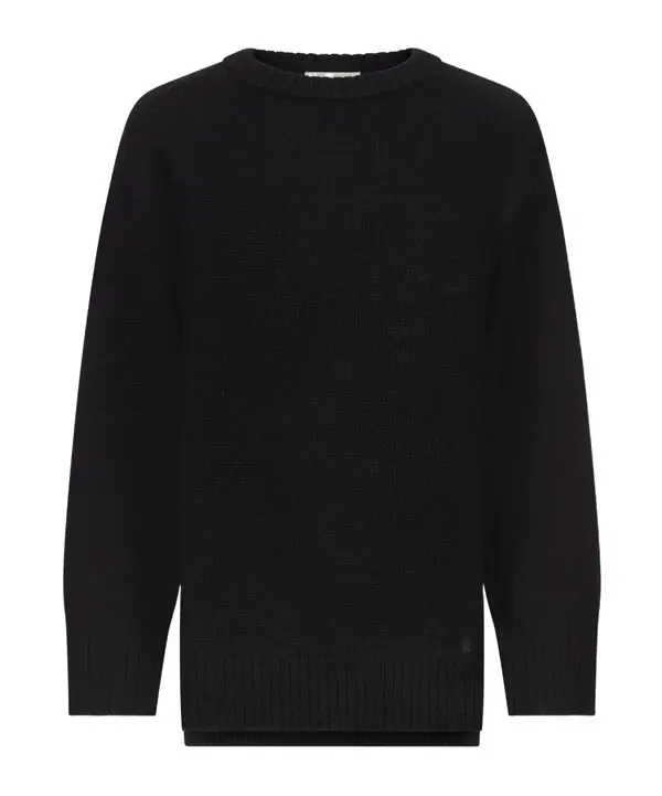 Loulou De Saison Safi Oversized Knitwear - Black