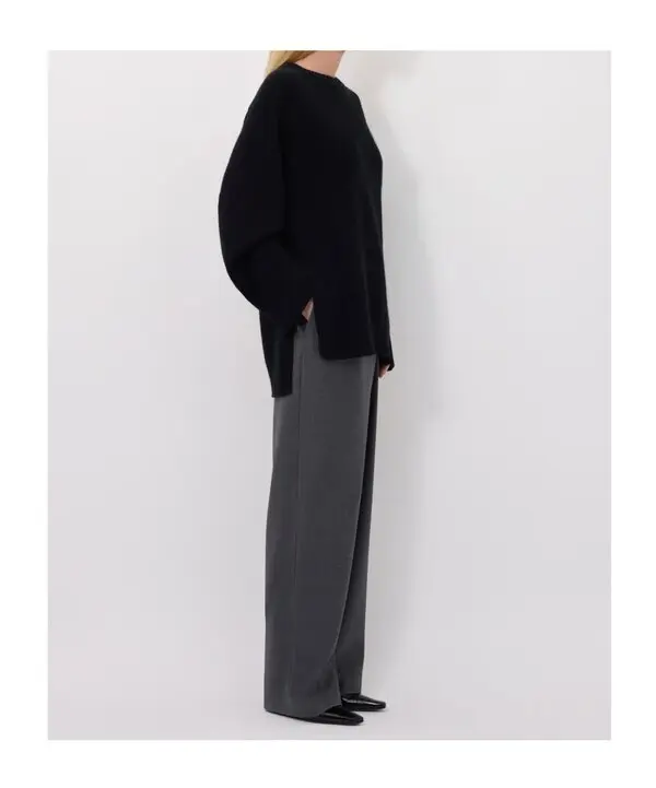Loulou De Saison Safi Oversized Knitwear - Black