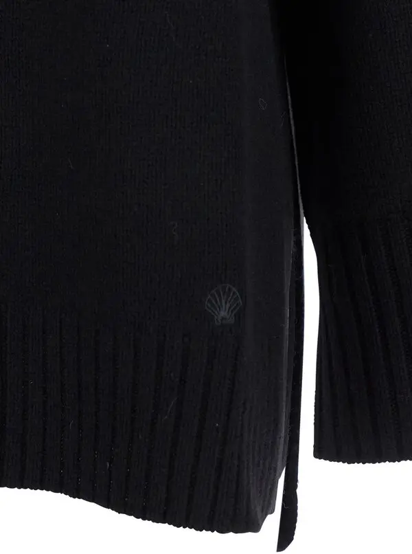 Loulou De Saison Safi Oversized Knitwear - Black