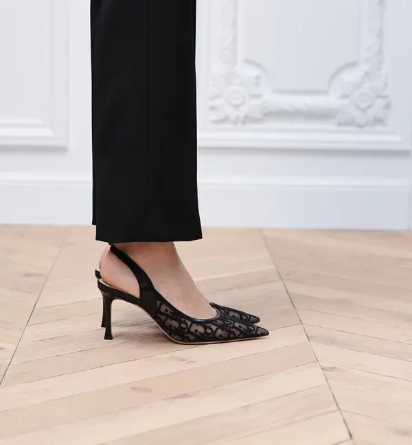 Dior Slingback Pumps With Pointed Toe