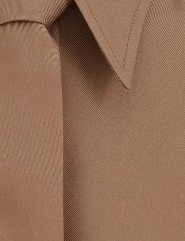 Zimmermann Relaxed Tie Shirt - Biscuit