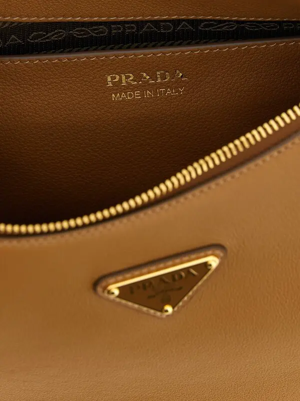 Prada Calf Leather Shoulder Bag
