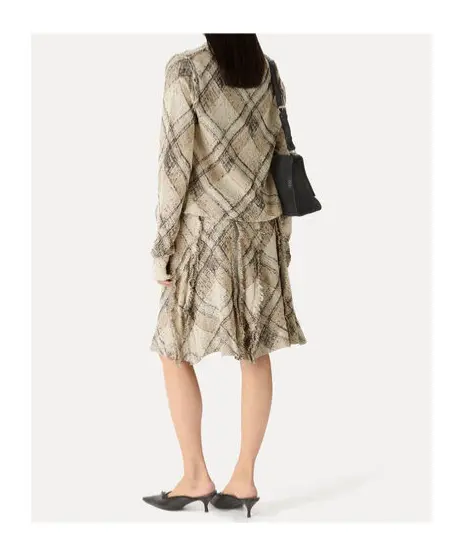 VIVIENNE WESTWOOD Broken Tartan Skirt