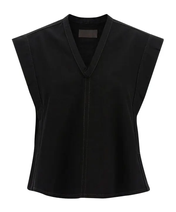 LEMAIRE Belted Chasuble Vest - Black