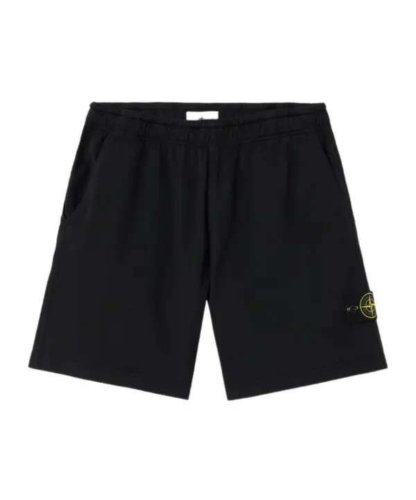 Stone Island Elasticated Waistband Logo Patch Shorts