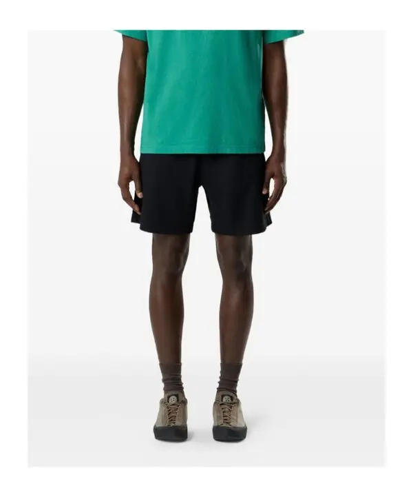 Stone Island Elasticated Waistband Logo Patch Shorts
