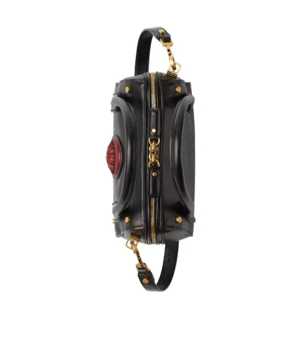 Versace Small Medusa Tote Bag - Black-brown