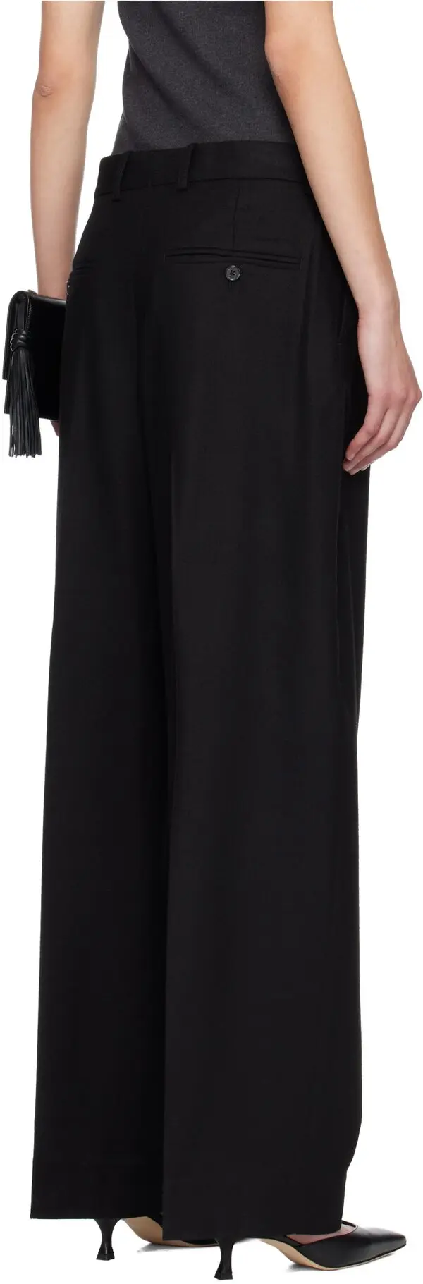 TOTEME Pleated Wide-leg Trousers