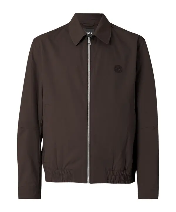 Hugo Boss Logo Zip-up Jacket