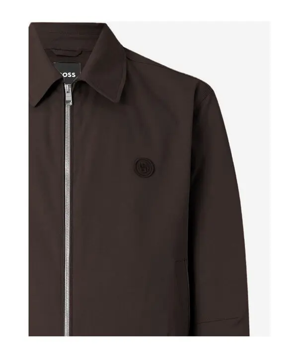 Hugo Boss Logo Zip-up Jacket