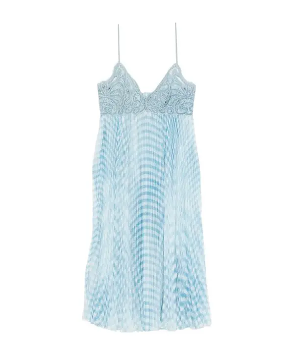 Ermanno Scervino Embroidered Lace Midi Dress