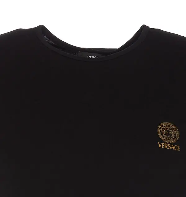 Versace Medusa-print Cotton T-shirt - No
