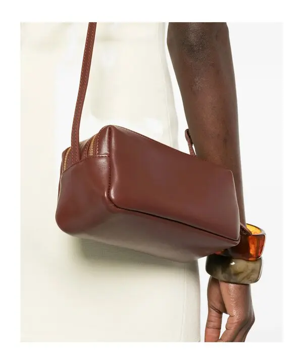 ELLEME PARIS Double-zip Cross Body Bag