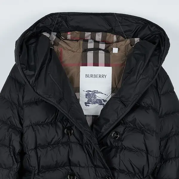 Burberry Short Hooded Puffer Coat