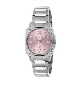 Gucci G-frame 24mm Watch With Diamond Accents - Gray
