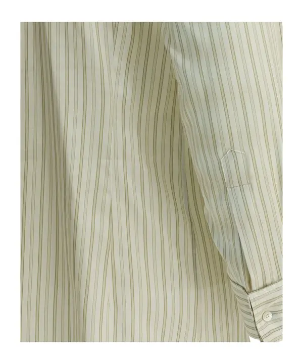Auralee Striped Long Sleeve Shirt