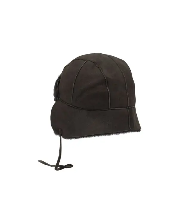 Auralee Mouton Merino Wool Trapper Hat