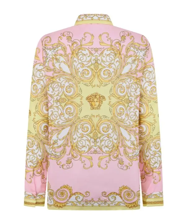 Versace Printed Long-sleeved Shirt