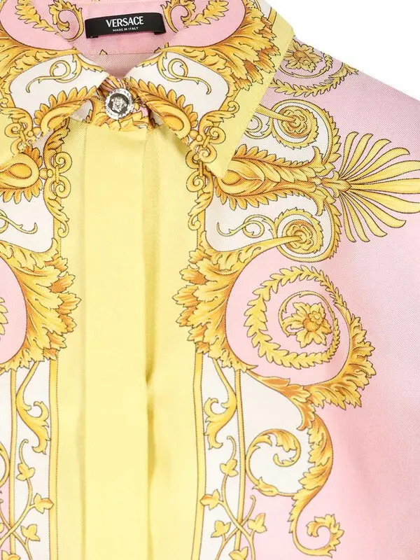 Versace Printed Long-sleeved Shirt